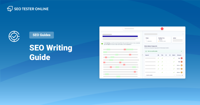 SEO Writing - 7 Steps To Write Google Optimized Content