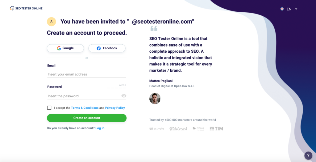 Workspace Guide - SEO Tester Online