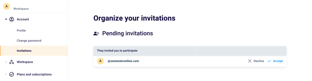 Workspace Guide - SEO Tester Online